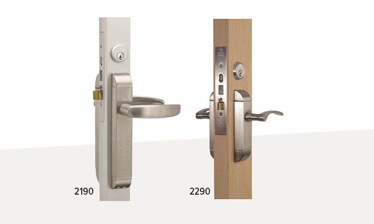 Dual Force® 2190, 2290 Series Interconnected Deadbolt/Deadlatch